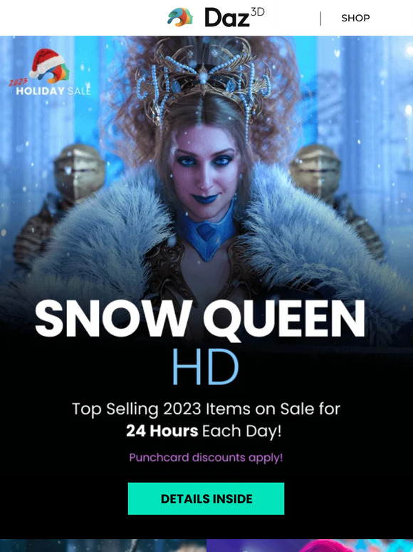 DAZ 3D: Countdown to Christmas! 4 Days | Milled