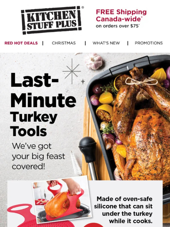 Kitchen Stuff Plus: Last-Minute Turkey Tools 🦃 | Milled