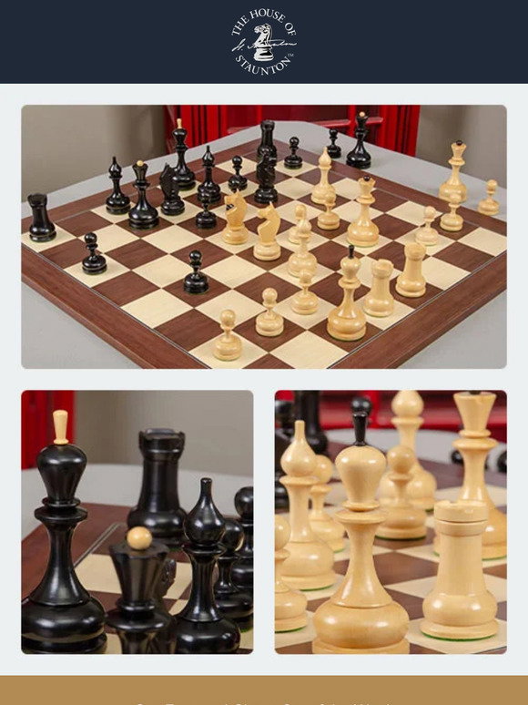 House of Staunton: Our Featured Chess Set of the Week - The Grandmaster ...
