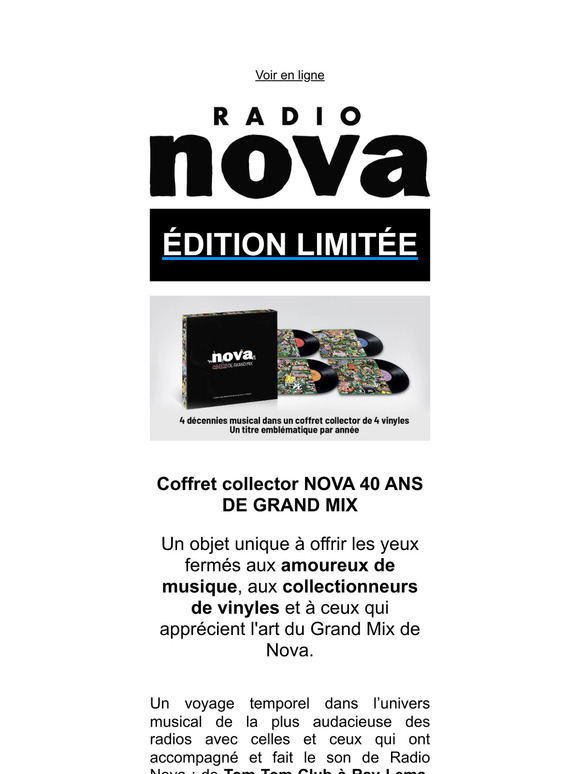 Nova: Profitez des tout derniers exemplaires du coffret "Nova 40 ans de ...