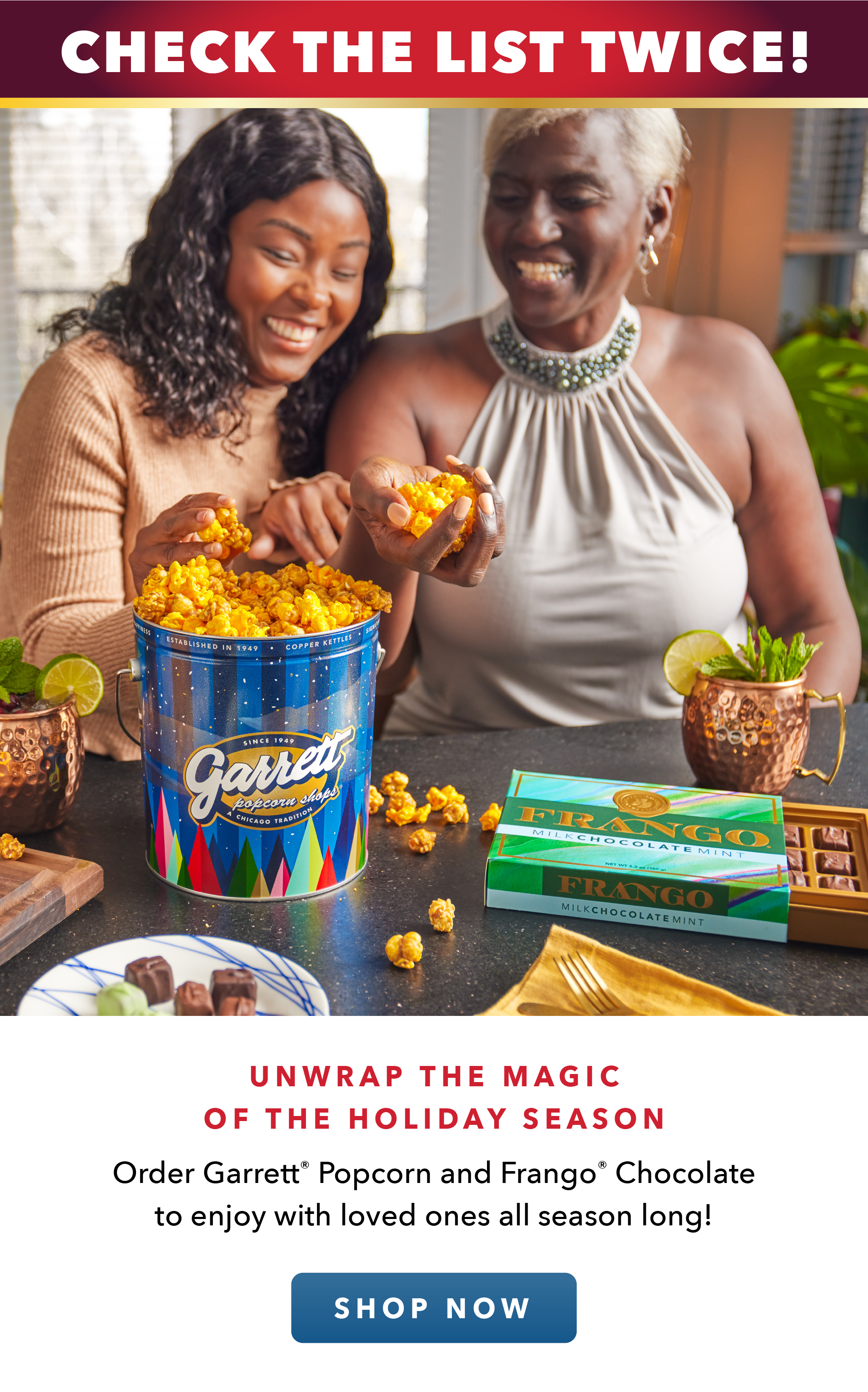 Garrett Popcorn: Check the List Twice 🎁 | Milled