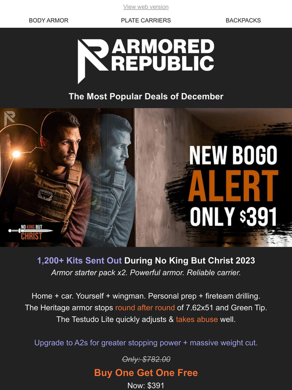 AR500 Armor: 💥 BEST Armor Deals of 2023's December | Milled