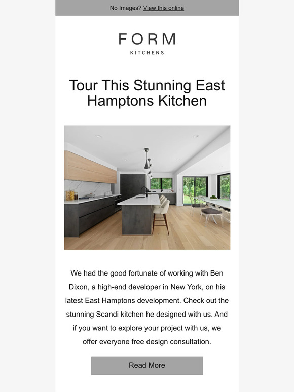 FORM Kitchens: Tour a stunning FORM Kitchen in The Hamptons | Milled