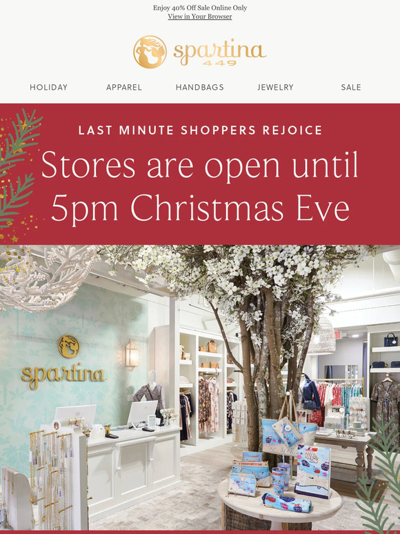 Spartina 449: EXCLUSIVE: In-Store Specials This Weekend | Milled