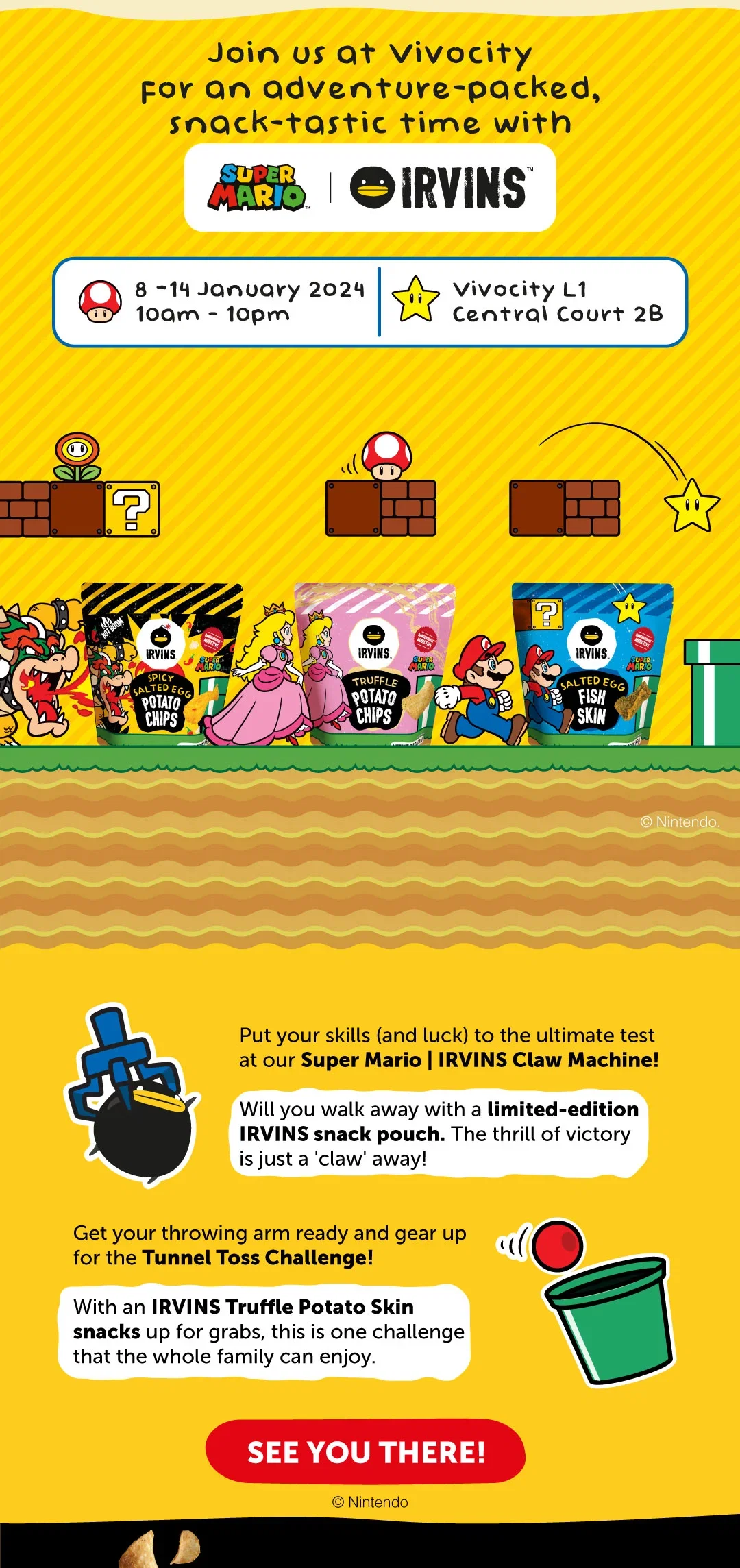 Irvins: Power Up Your Snack Game with Super Mario | IRVINS! | Milled