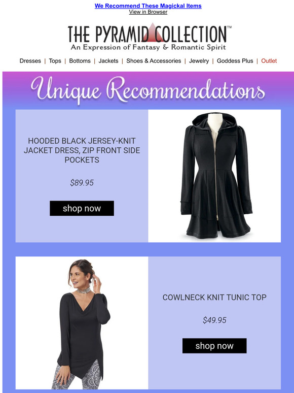 Pyramid Collection: Exclusively For You: Recommendations You'll Love ...