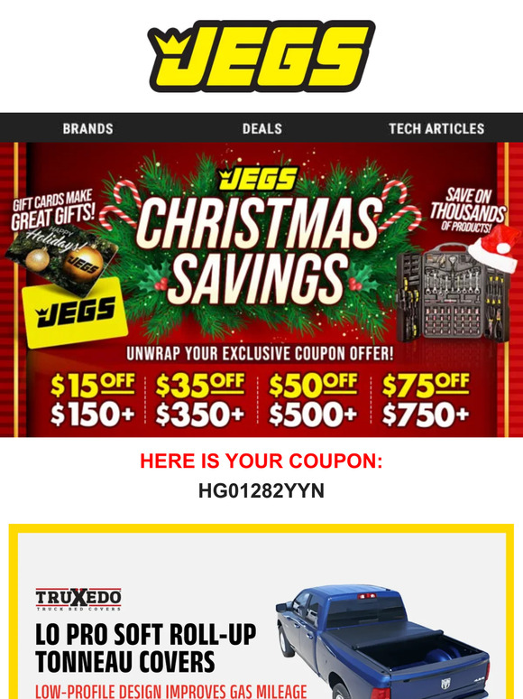 JEGS High Performance: 🏔 Command the Road - Use Your Coupon On These ...