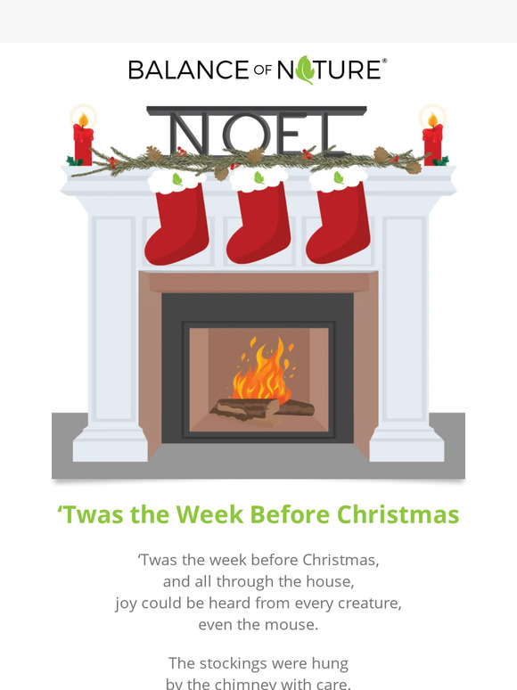 Balance of Nature: 🎅 Twas the Week Before Christmas: A Gift Just for ...