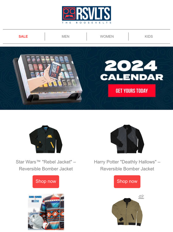 RSVLTS: 2024 RSVLTS Calendar, Plus Jackets! 📅🧥 | Milled