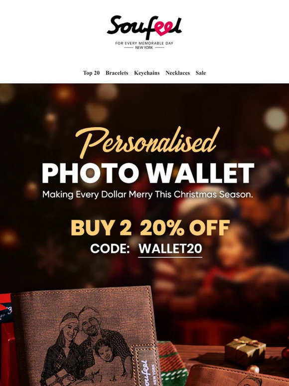 SOUFEEL: Personalized Photo Wallet ️ | Milled