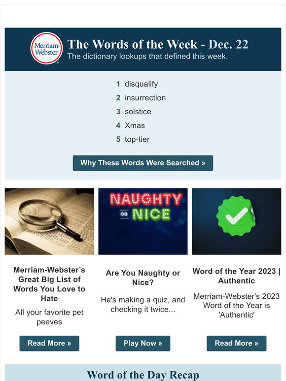Spell It!: Words of the Week: disqualify, insurrection, and more | Milled