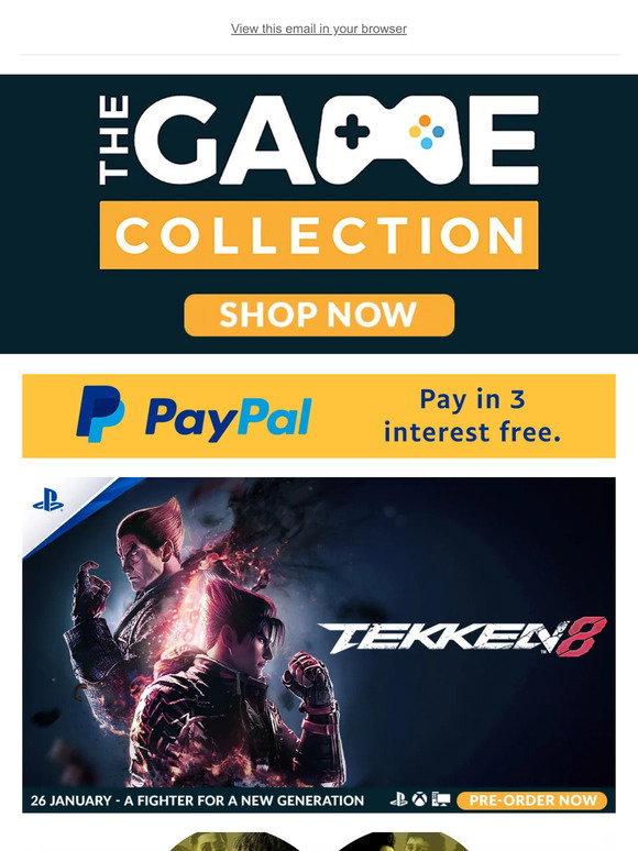 The Game Collection: TEKKEN 8 NOW AVAILABLE TO PRE-ORDER - A FIGHTER ...