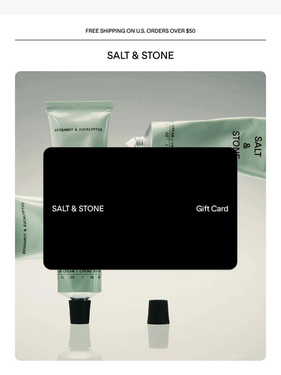Salt & Stone: Salt & Stone Gift Cards Are Here 🎁 | Milled