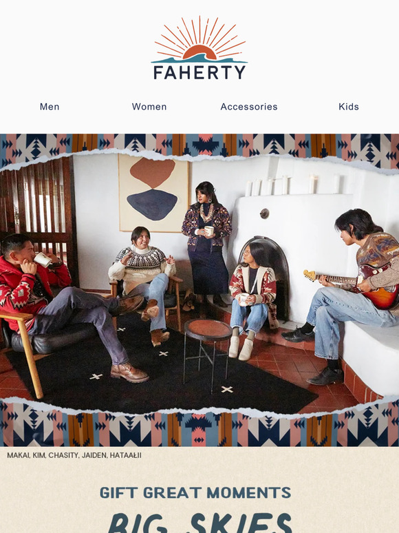 Faherty: Meet The For Our Relatives Community | Milled