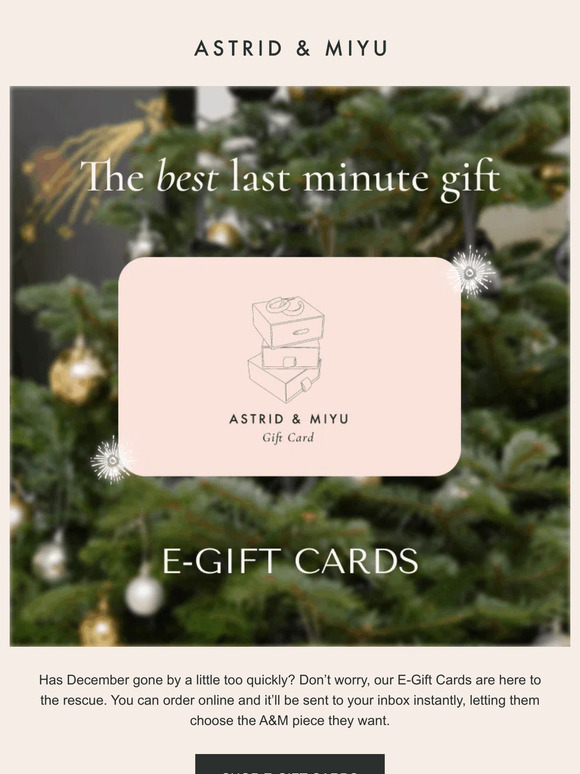 Astrid & Miyu: The BEST last minute gift | Milled