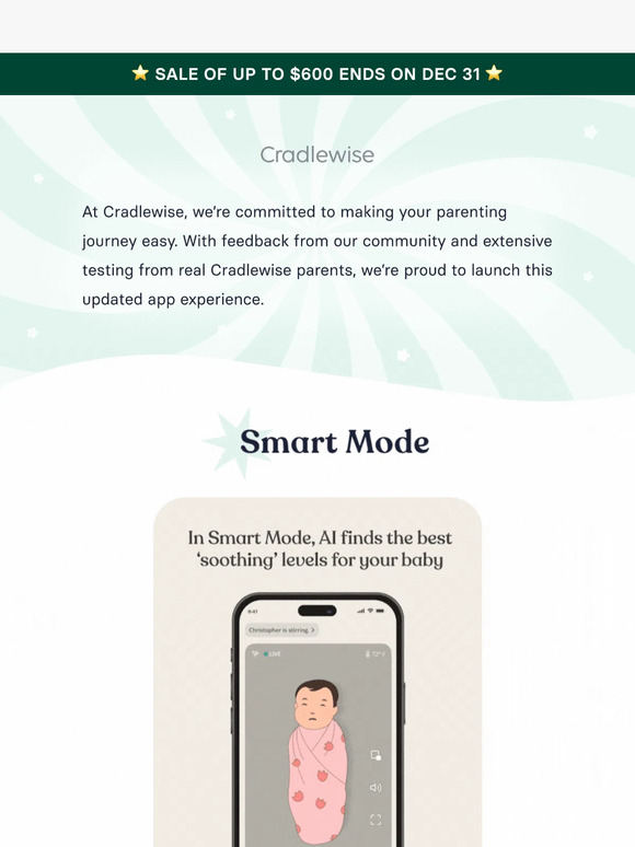 Cradlewise Inc.: A new and improved app experience 📱 | Milled