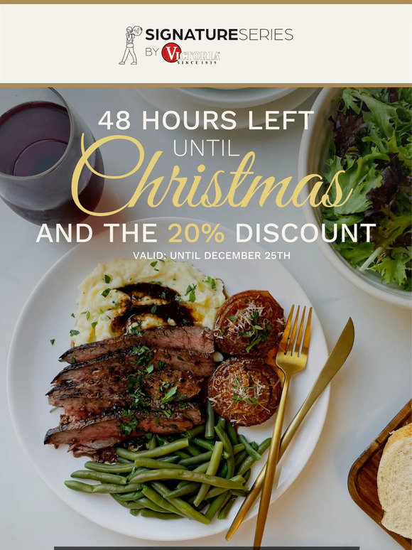 Victoria Cookware: 🎁 48 Hours to Christmas: 20% Off Victoria Signature ...