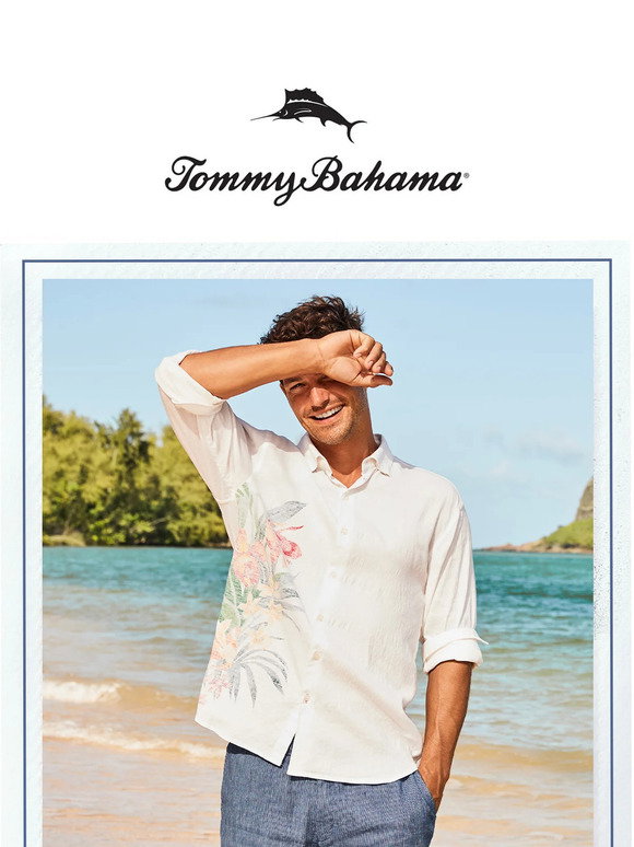 Tommy Bahama: NEW: Ready to Jet & Set to Take Off 🛫 | Milled