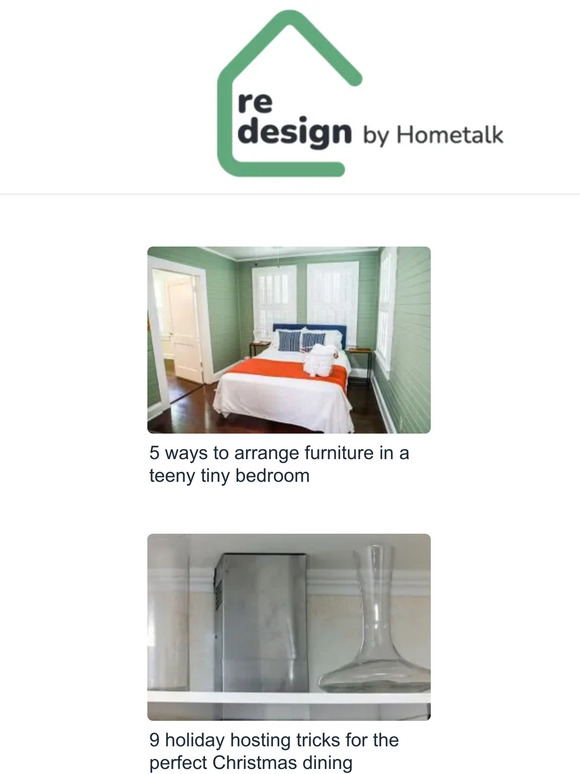 HomeTalk.com: 5 tiny bedroom ideas | Milled