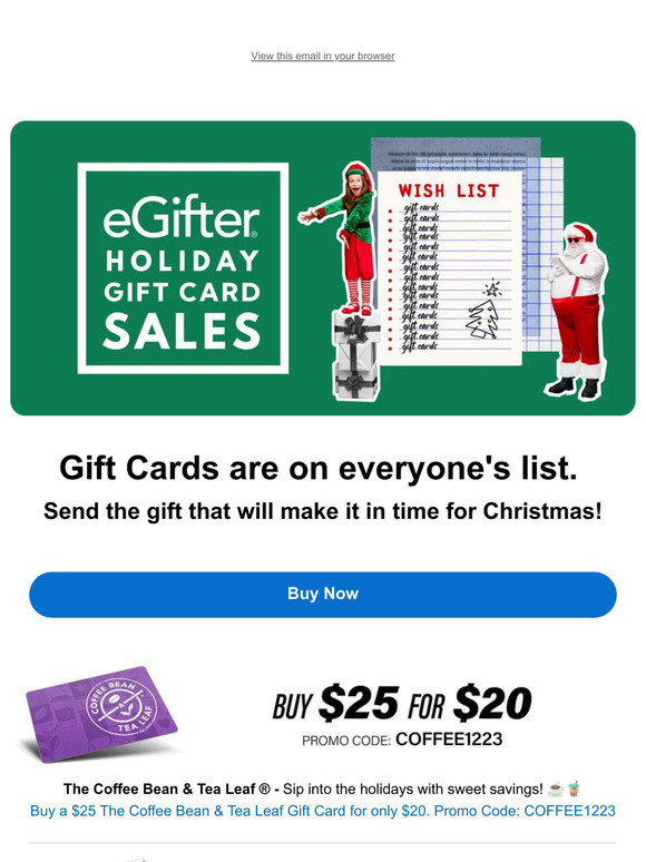 eGifter: Gift Cards are on everyone's list. Send the gift that will ...