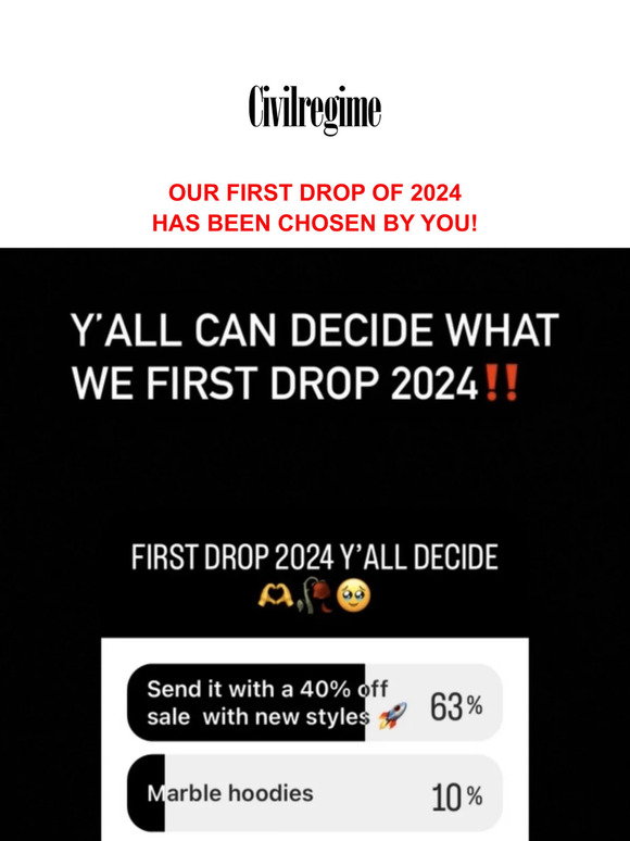 Civil: ‼️🥳First drop + sale of 2024‼️🥀 | Milled