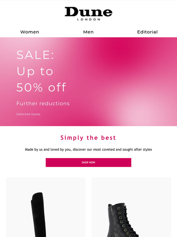 Dune London: Discover our highly rated styles | Milled