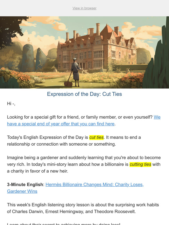 Deep English: 🎄 Deep English Gift Card Special Offer 🎄 | Milled