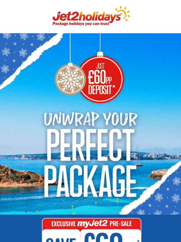 Jet2holidays: Unwrap your perfect package | Milled