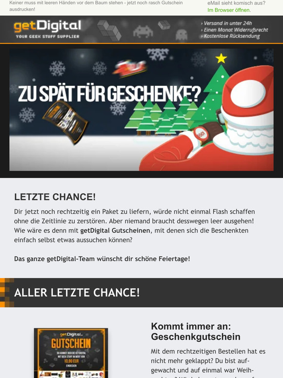 getdigital.de - Geschenke & Gadgets: Das beste Geschenk ist die freie Auswahl! Verschenke doch ...