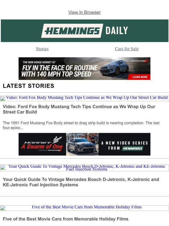 Hemmings: Video: Ford Fox Body Mustang Tech Tips Continue as We Wrap Up ...