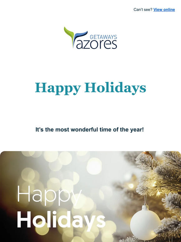 Azores Getaways: Wait... December 24 Again? Happy Holidays! 🎄 | Milled