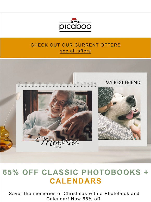 Picaboo: 2024 Calendars Special Ends Tomorrow! | Milled