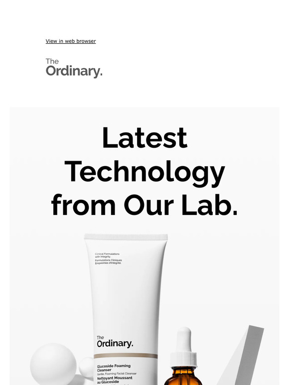 The Ordinary: Consider these innovations from our lab. | Milled