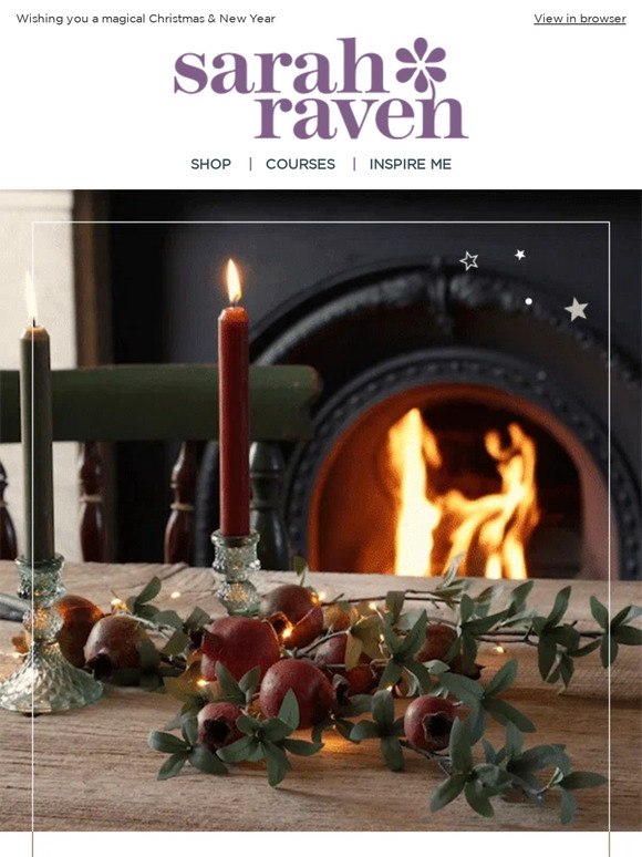 Sarah Raven: Merry Christmas! | Milled