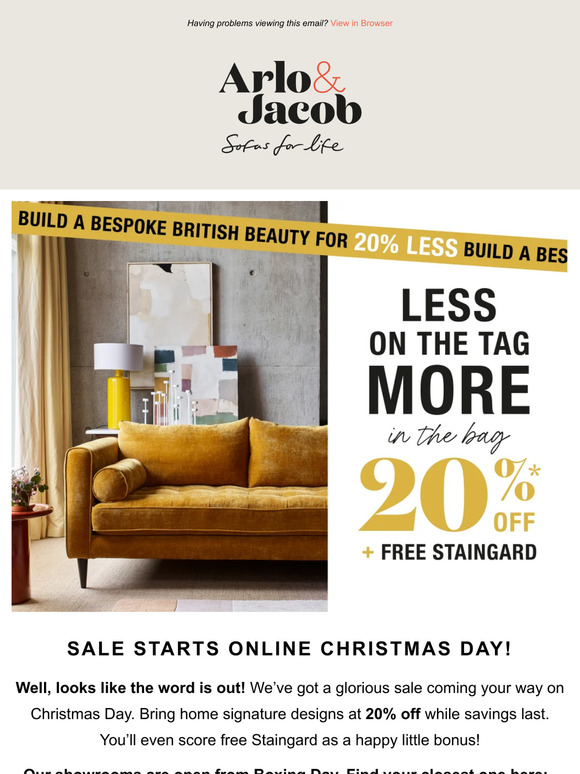 Arlo & Jacob: Secret’s Out, Sale’s In! | Milled