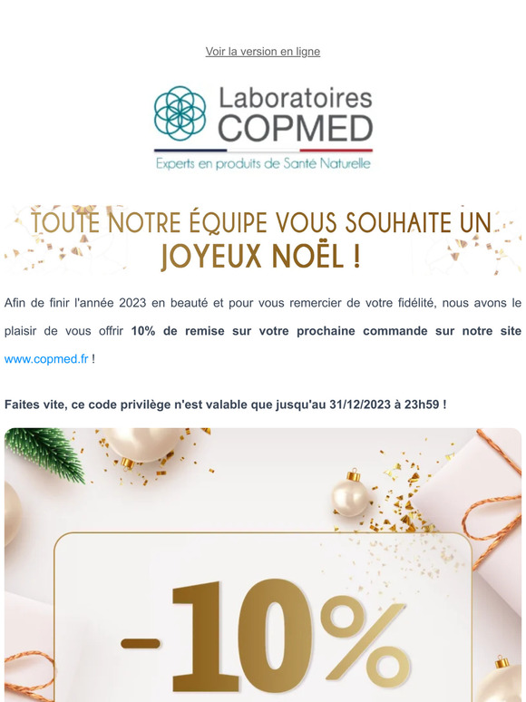 Copmed: Joyeux noël, une surprise vous attend ! | Milled