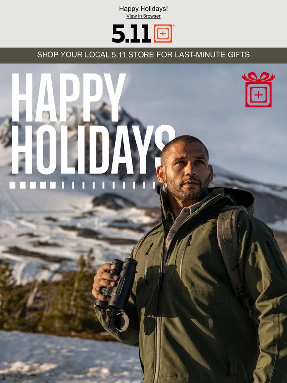 5.11 Tactical: Happy Holidays From 5.11 Tactical! 🎄🎅 | Milled