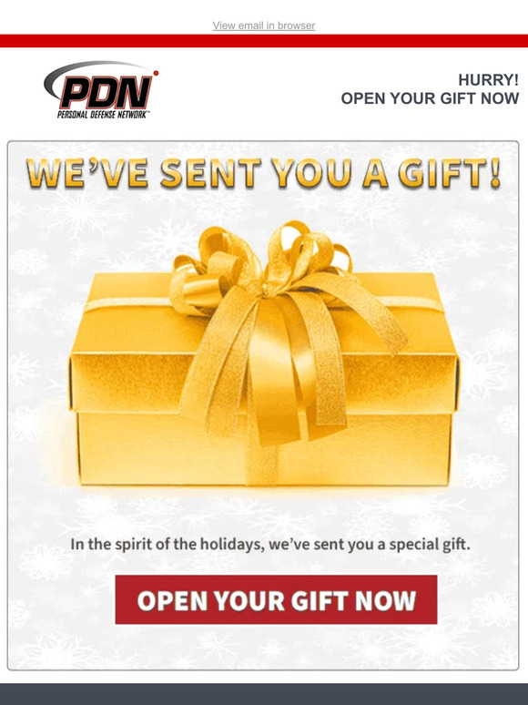 Personal Defense Network: A Gift For Me? Yep, sure is! | Milled