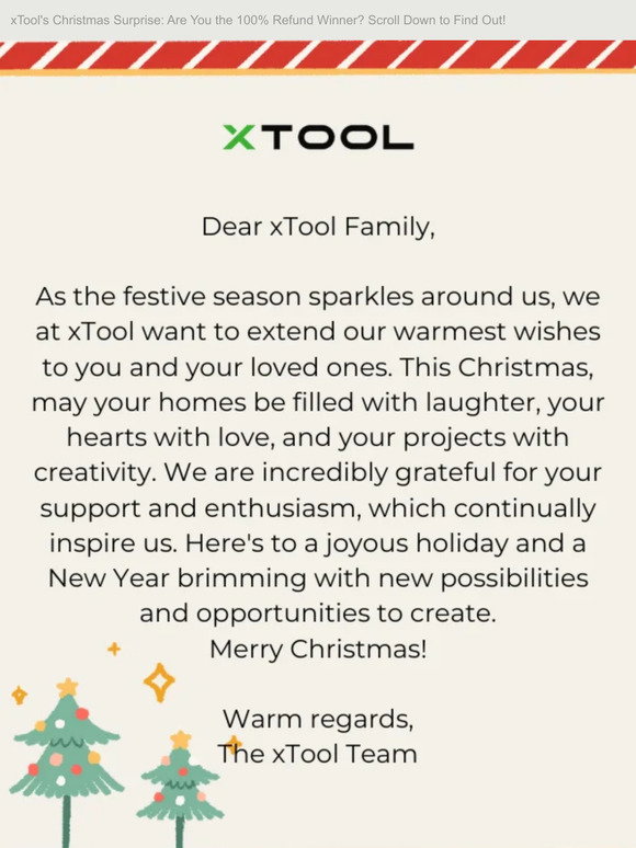 xtool: 🎅 , Santa’s in Town with a Special xTool Offer! | Milled