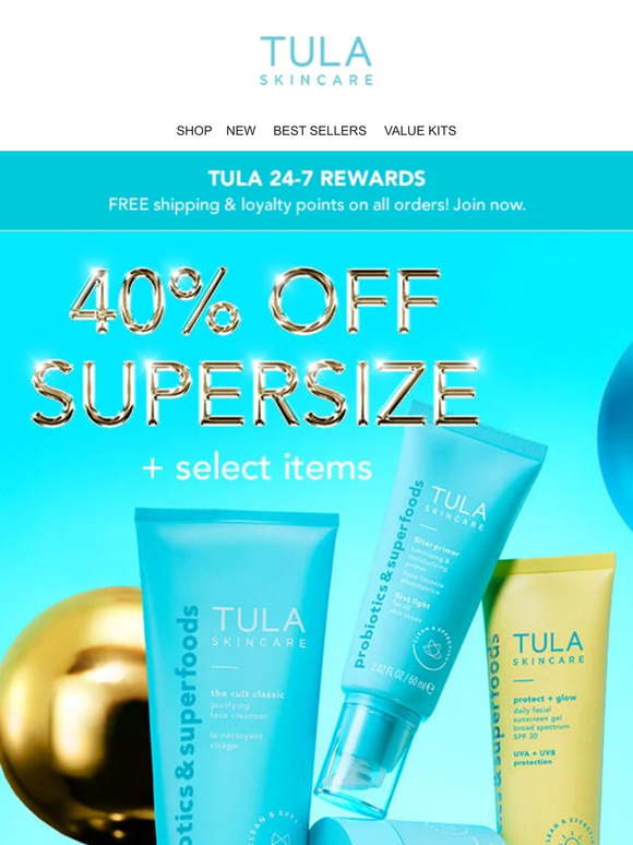 Tula Email Newsletters: Shop Sales, Discounts, and Coupon Codes