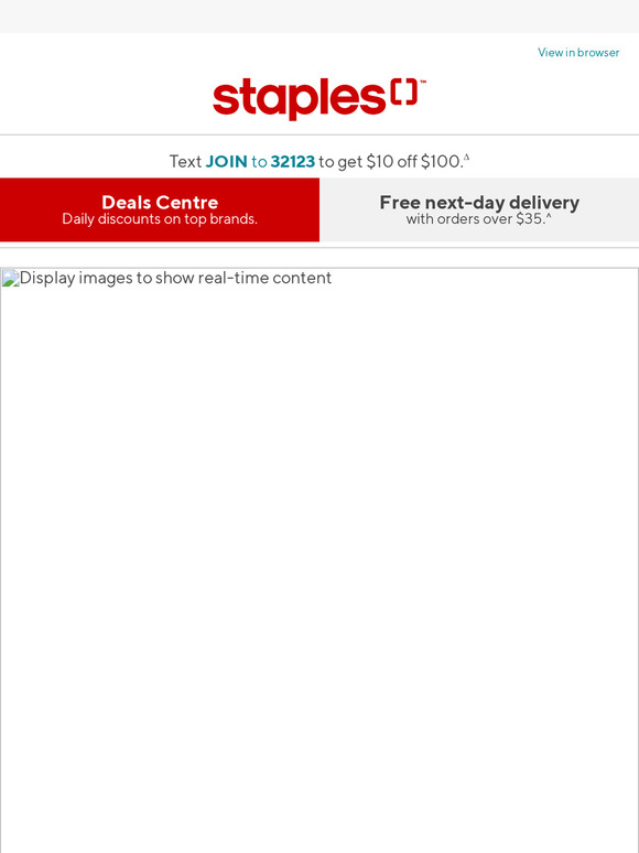 Staples: Savings Alert 🥊 Boxing Week Starts Now | Milled