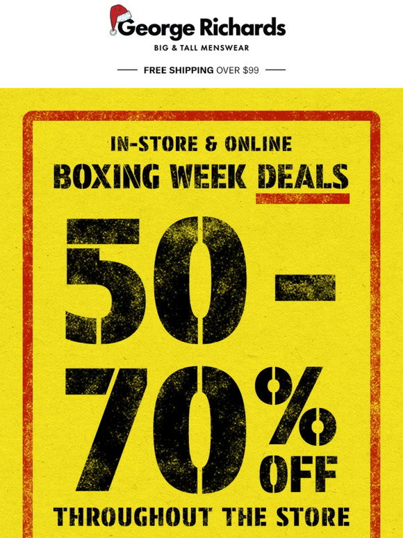 George Richards: This Week Only: Up To 70% Off Top Looks! | Milled