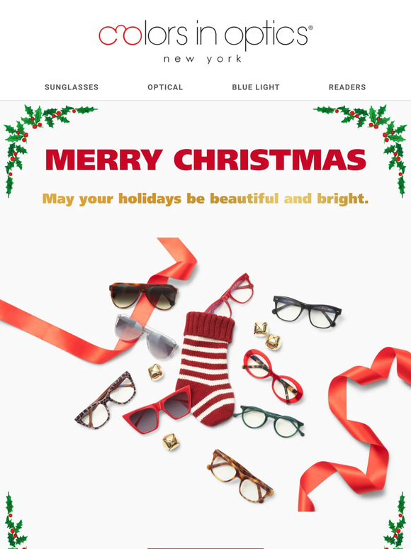 Colors in Optics: Merry Christmas 🎅 | Milled