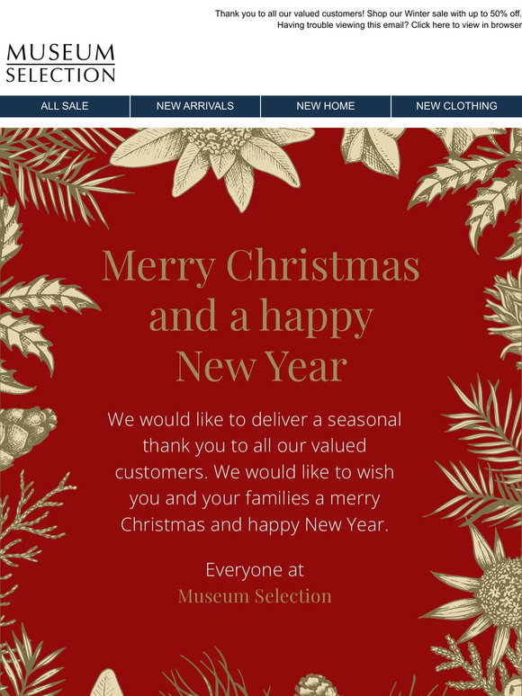 Museum Selection: Merry Christmas From Everyone at Museum Selection ...