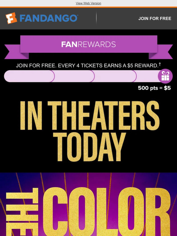 Fandango: Now Playing: The Color Purple | Milled