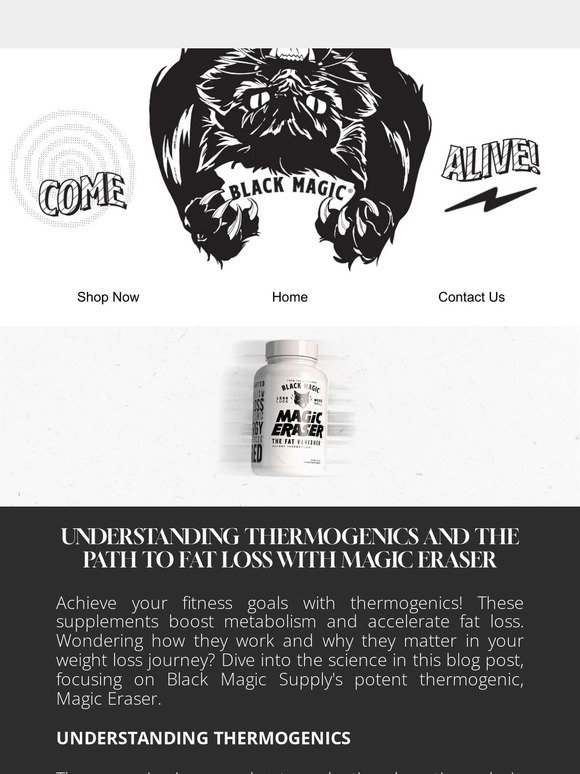 Black Magic Supply: Thermogenics are your allies when it comes to ...