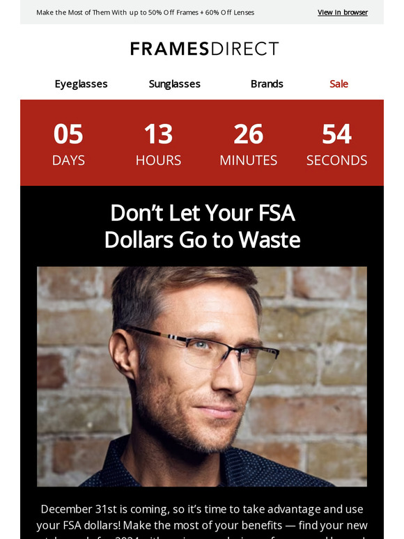 Frames Direct: The FSA Countdown Starts Now! | Milled