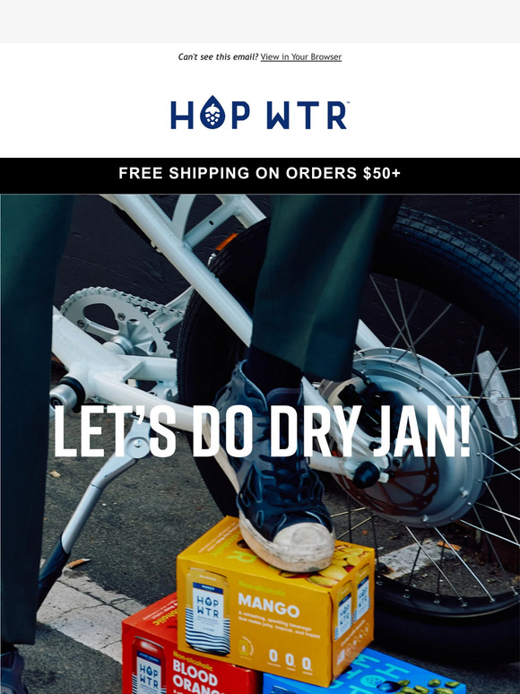 HOP WTR: Dry Jan game face = on 🫡 | Milled