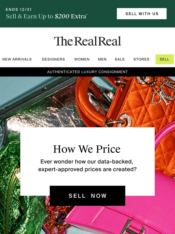 The RealReal: An inside look at how we price | Milled