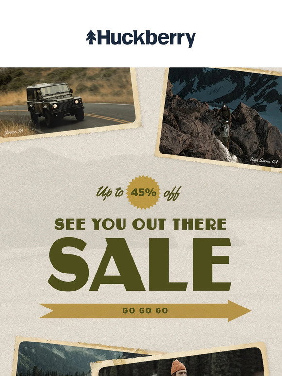Huckberry: GO, GO, GO | Milled